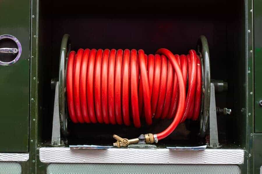 Single Door Fire Hose Box